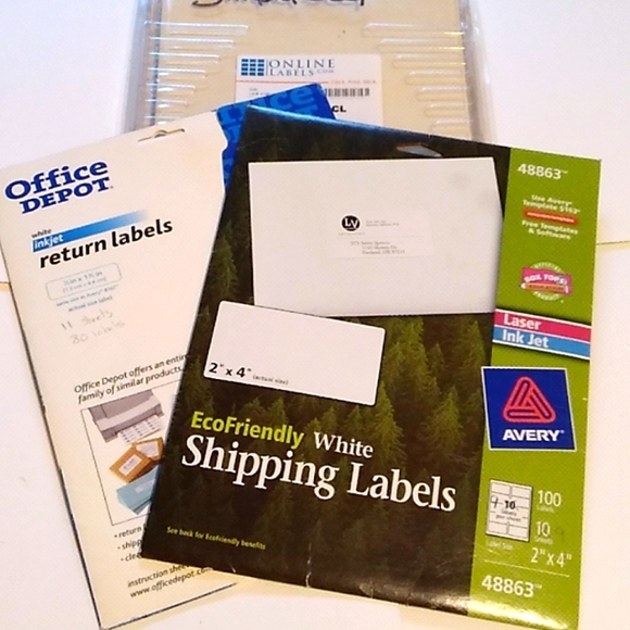 Office | Shipping Labels Bundle | Poshmark